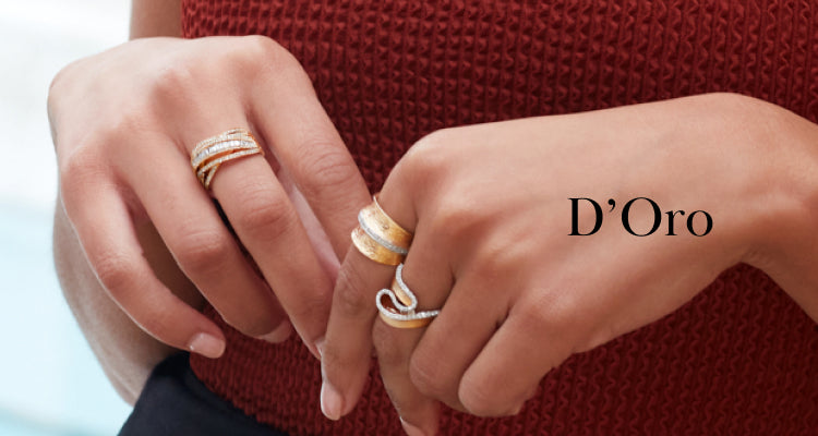 Yellow Gold Diamond Jewelry |D'Oro – effyjewelry.com