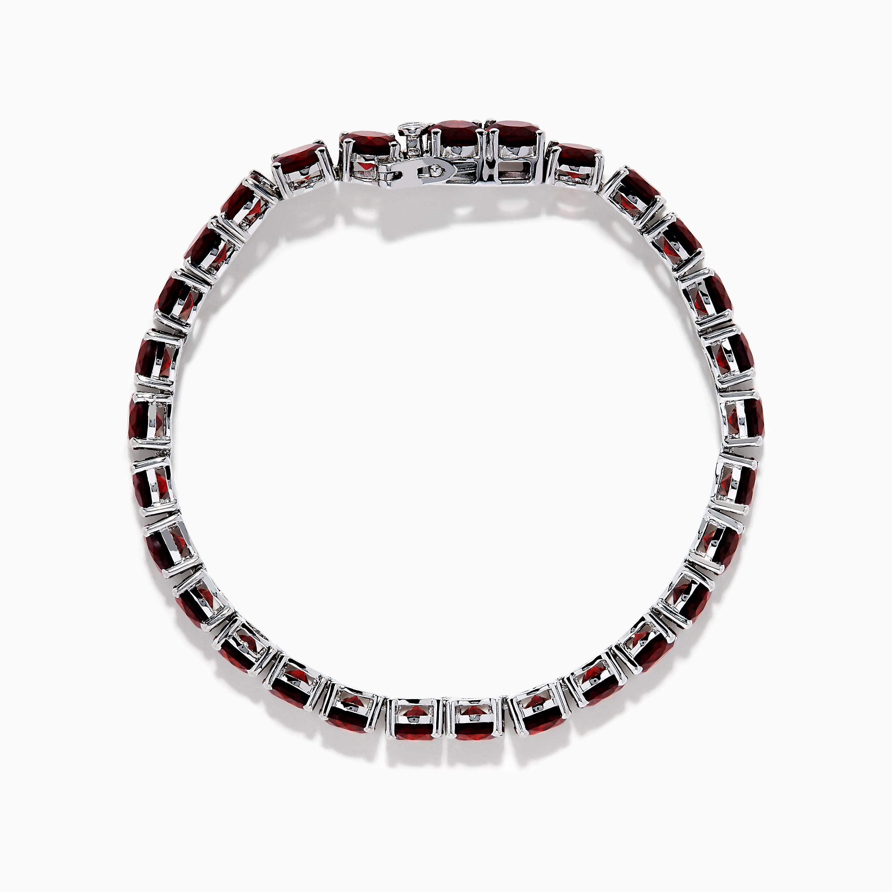 925 Sterling Silver Garnet Bracelet – effyjewelry.com