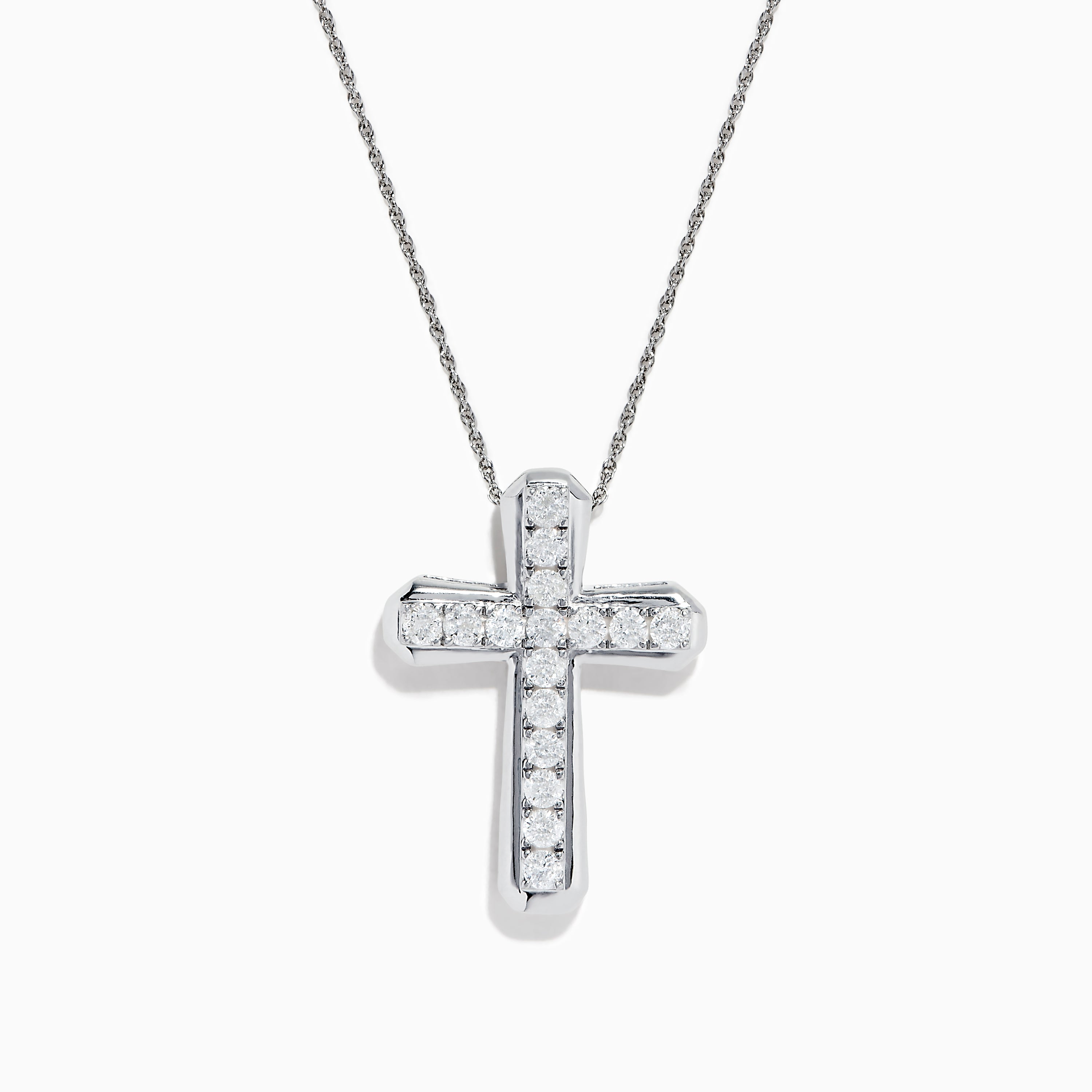 925 Sterling Silver Diamond Cross Pendant – effyjewelry.com