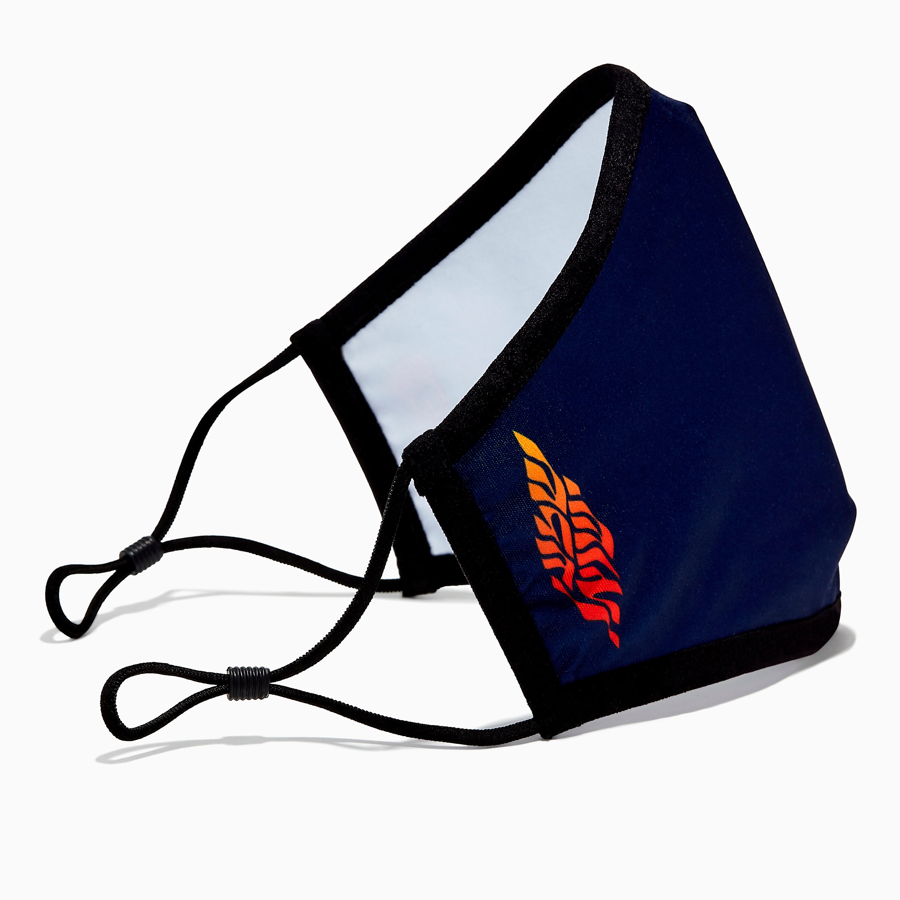 Knitted Designer Face Mask - Adult - Navy "Shema" – effyjewelry.com