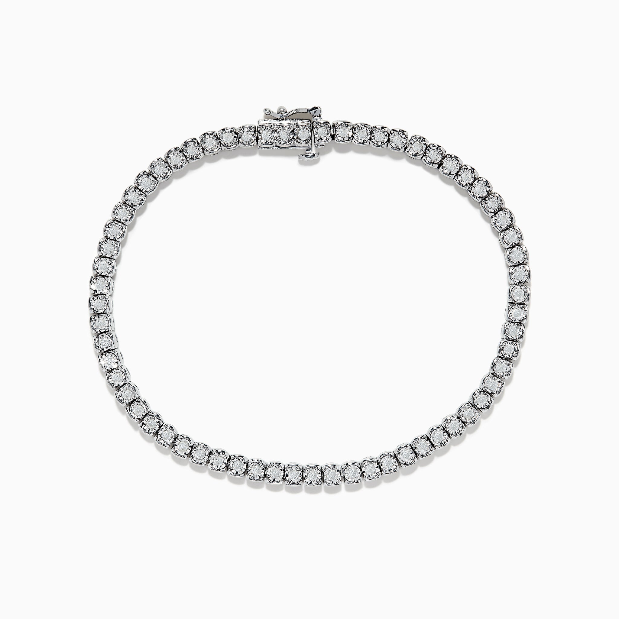 Effy 925 Sterling Silver Diamond Tennis Bracelet | effyjewelry.com