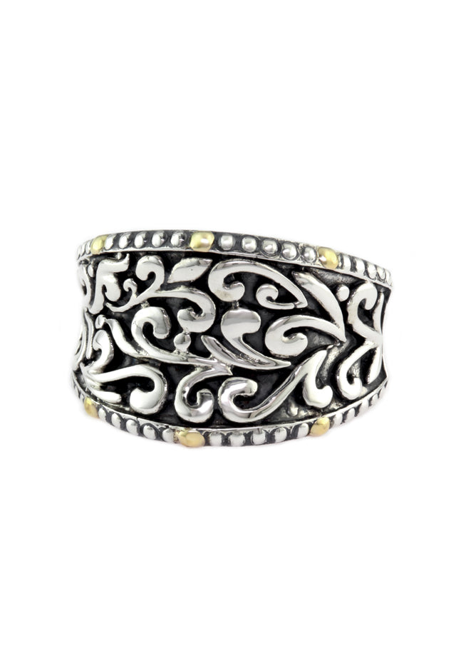 Effy 925 Sterling Silver and 18K Gold Ring – effyjewelry.com