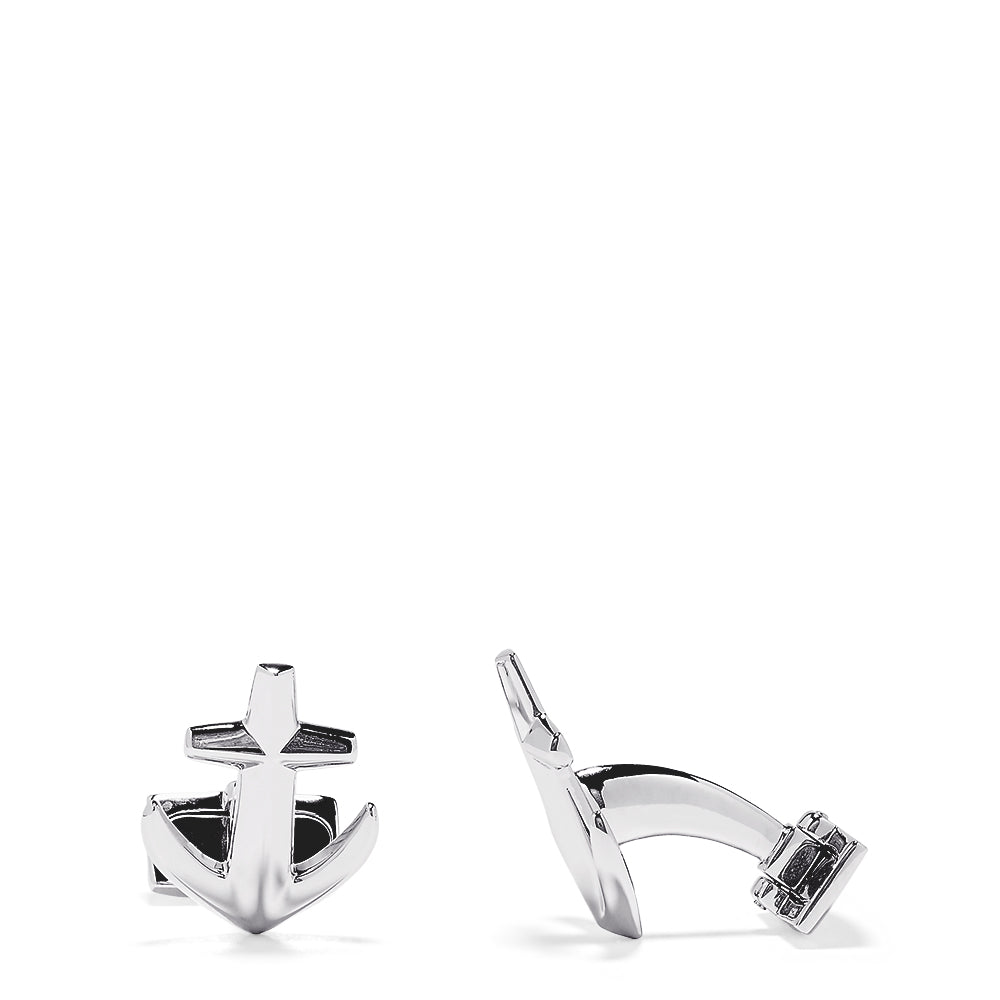 Men's Sterling Silver Anchor Cufflinks – effyjewelry.com