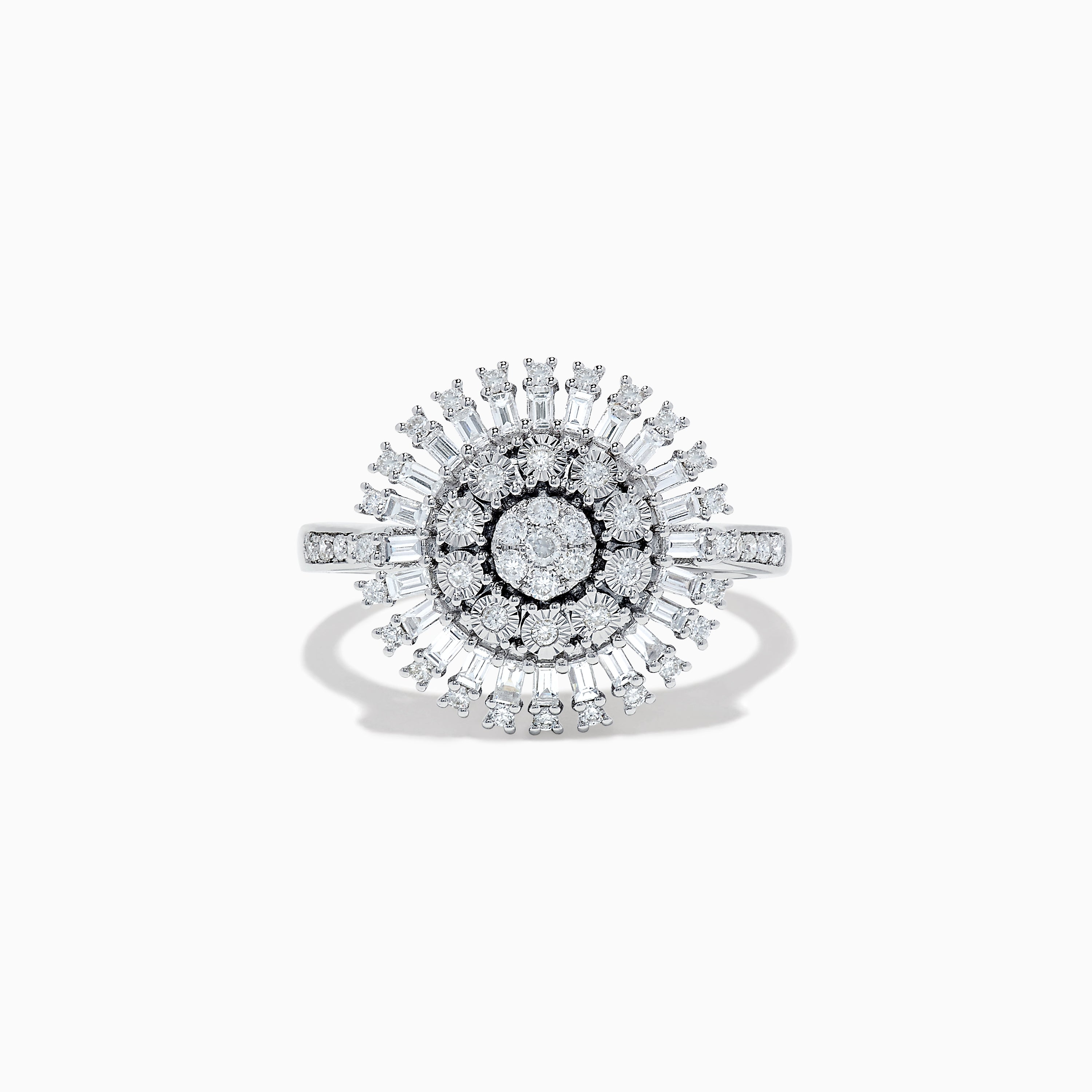 Classique 14K White Gold Diamond Ring – effyjewelry.com
