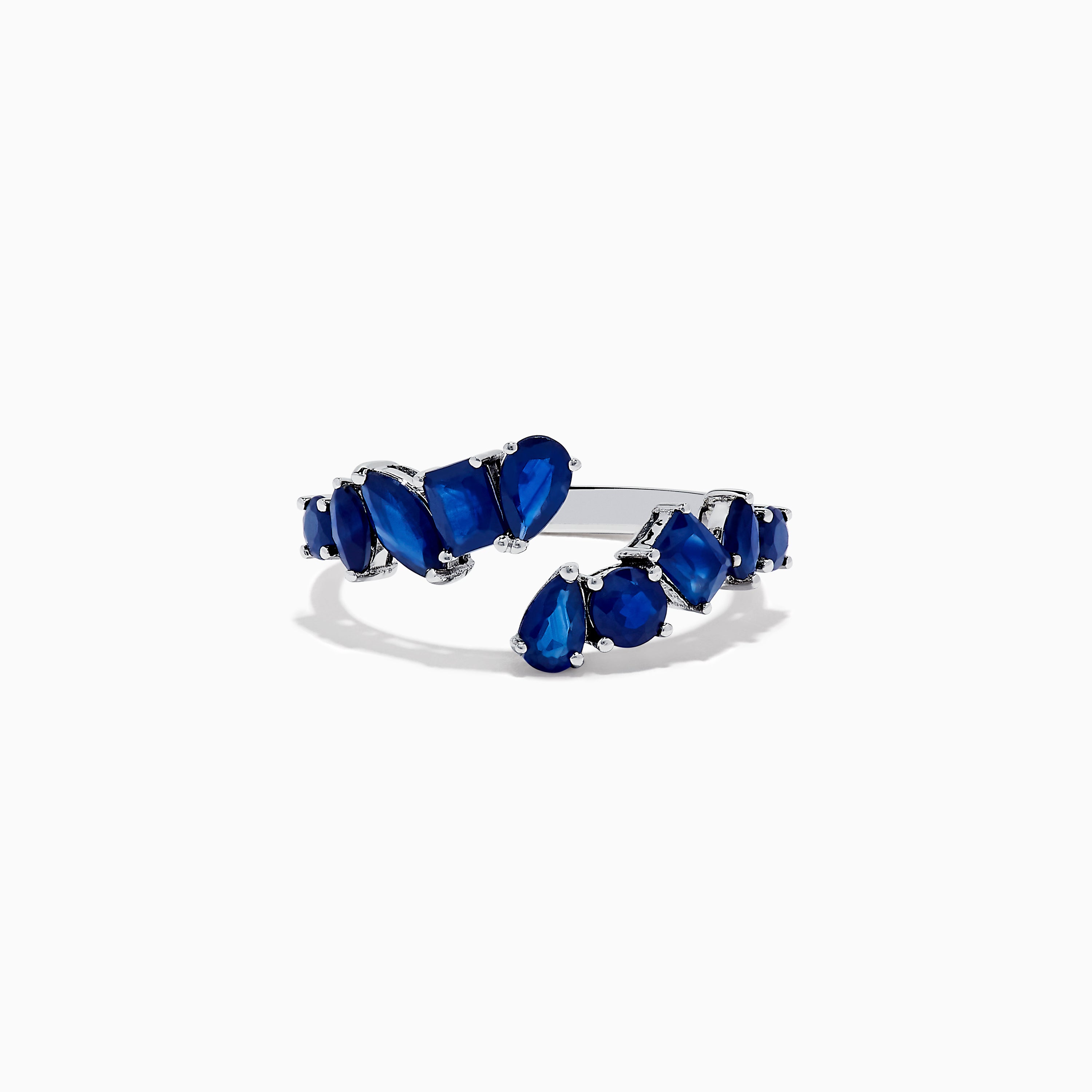 Royale Bleu 14K White Gold Blue Sapphire Ring – effyjewelry.com